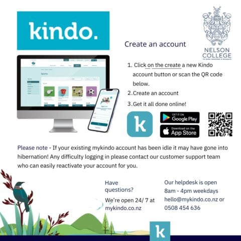 Kindo - Nelson College